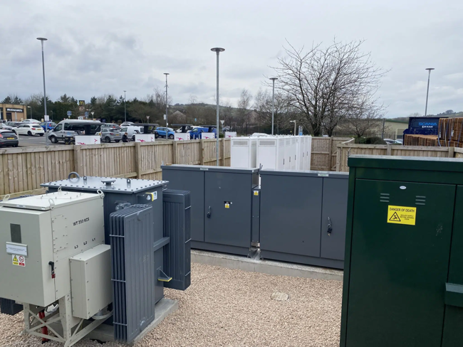 Installation of 1500 kVA Substation and Multiple 350 kW Charging Points ...